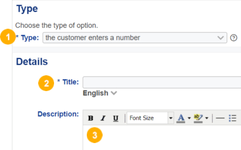 How to set up number additional options – Bookeo