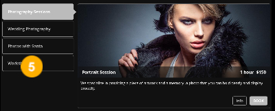 Booking page layouts (booking modes for the customer interface) – Bookeo