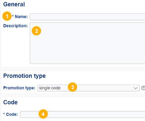 Single code promotions (i.e. 5% off specific service in August) and ...
