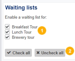 How do waiting lists work? – Bookeo
